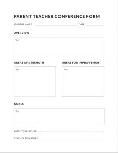 education-basic-parent-teacher-conference–printable-paper-template ...