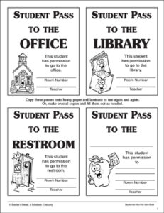 student happ pass template | teachers Resources